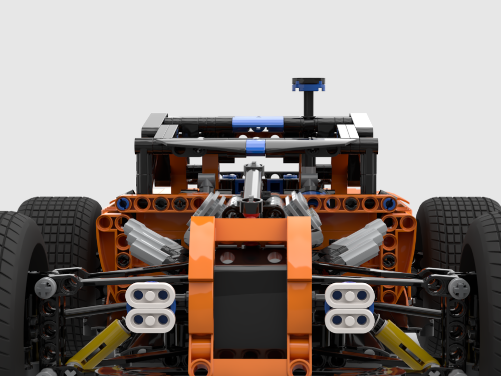 Lego Moc Rat Rod By Agreatbuilder Rebrickable Build With Lego