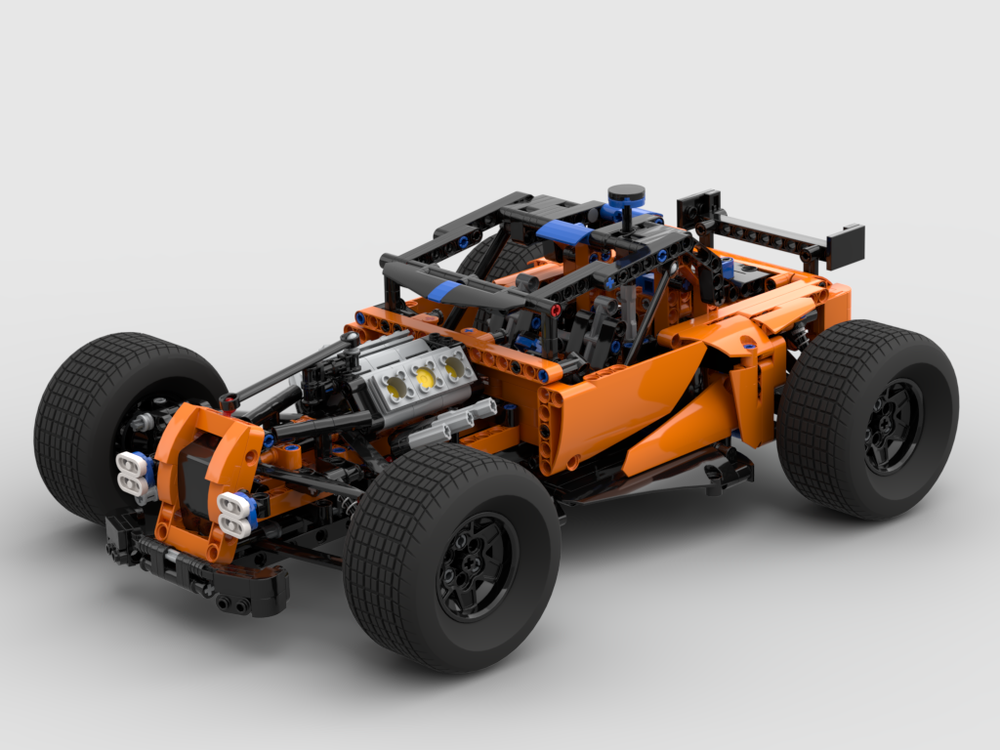Lego Moc Rat Rod By Agreatbuilder Rebrickable Build With Lego