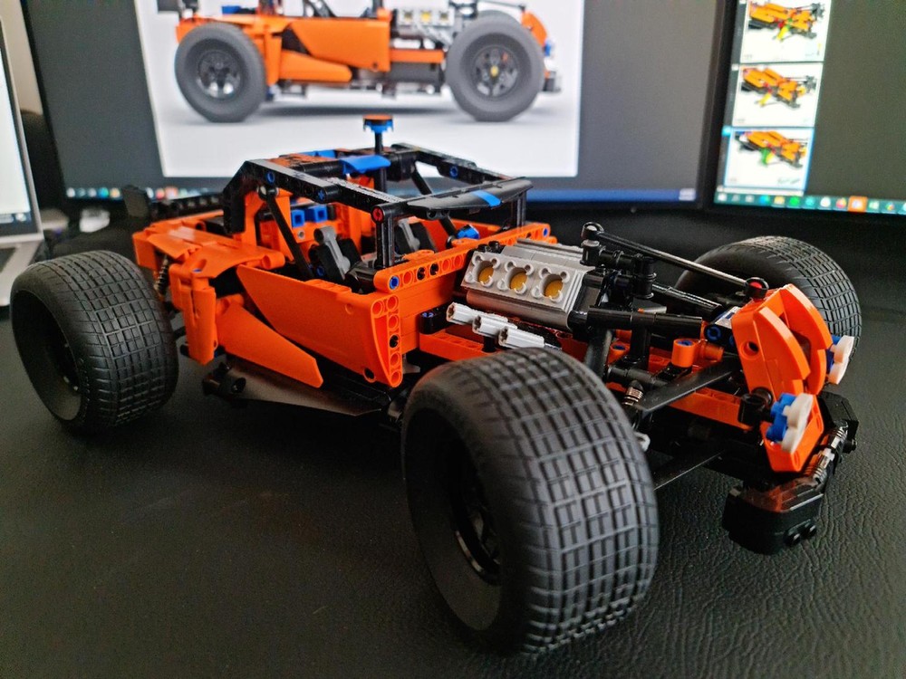 Lego Moc Rat Rod By Agreatbuilder Rebrickable Build With Lego