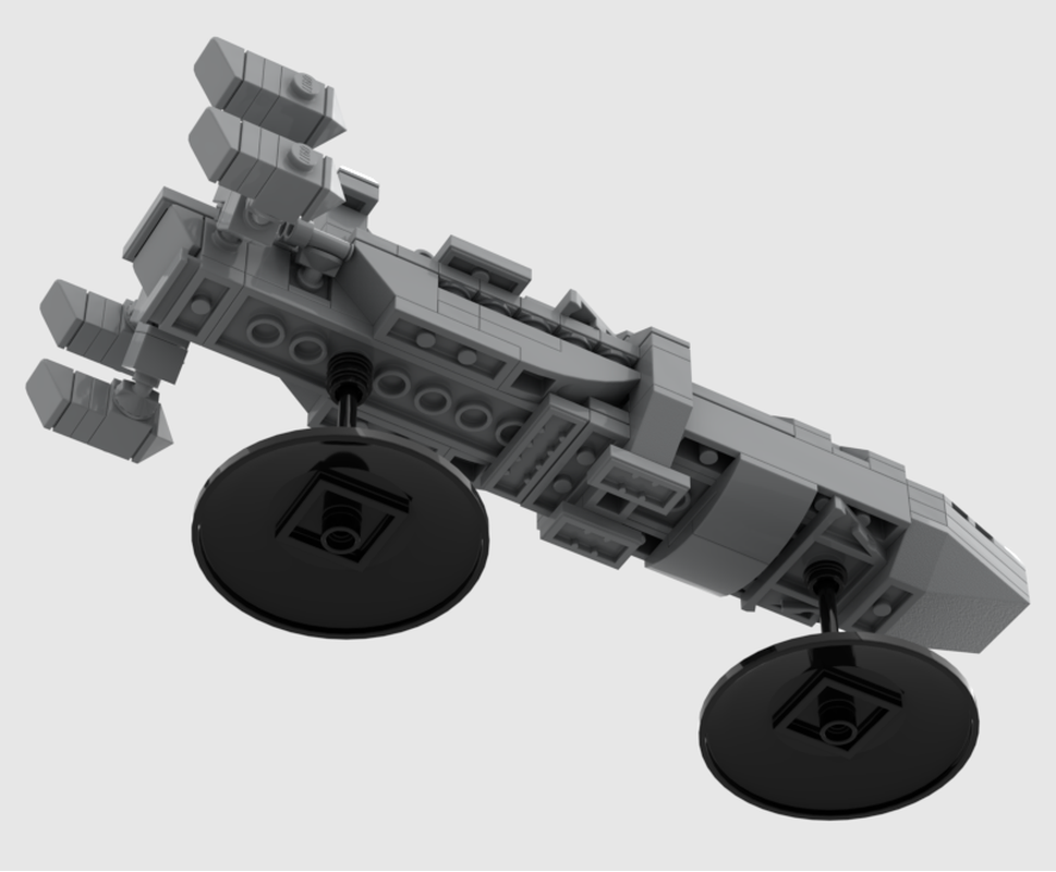LEGO MOC Nano Rodger Young by Thierry | Rebrickable - Build with LEGO