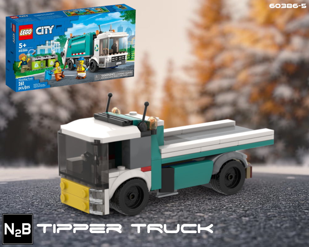 LEGO MOC Tipper Truck - LEGO 60386 alternate build 5 by n2brick ...