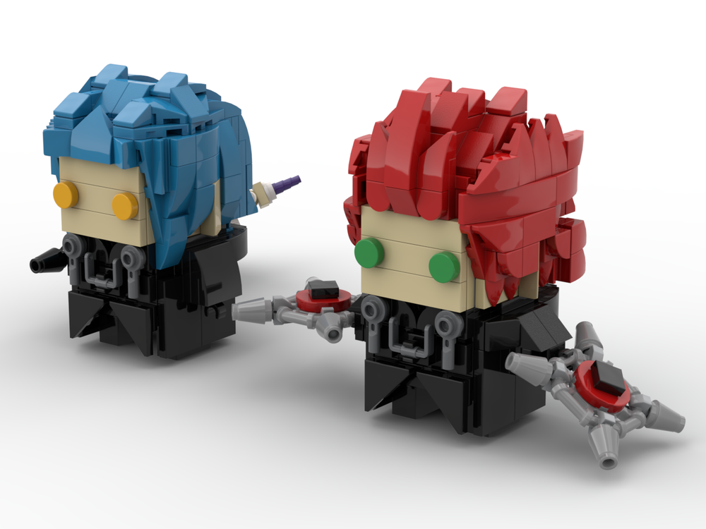 LEGO MOC Saix & Axel (Kingdom Hearts) by Twilight Brix | Rebrickable ...