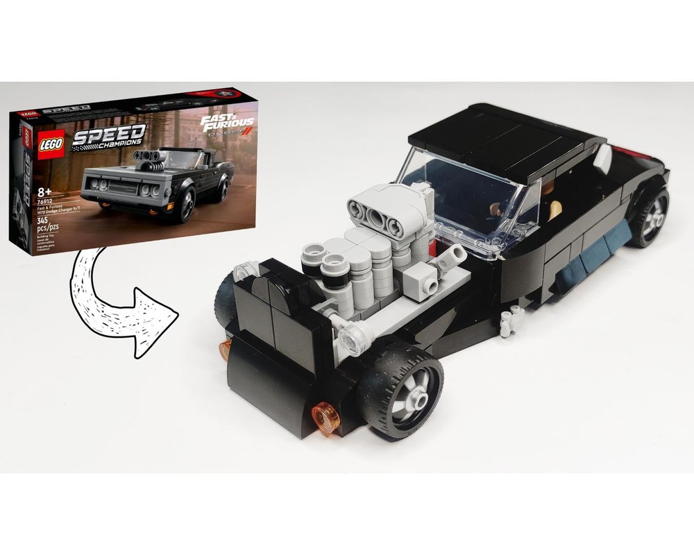 LEGO MOC 76912 Hot Rod Dodge by Lovestone | Rebrickable - Build with LEGO