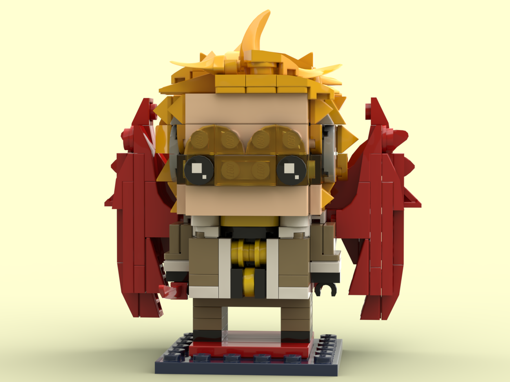 LEGO MOC Hawks - My Hero Academia BrickHeadz by NinjaChips20 ...