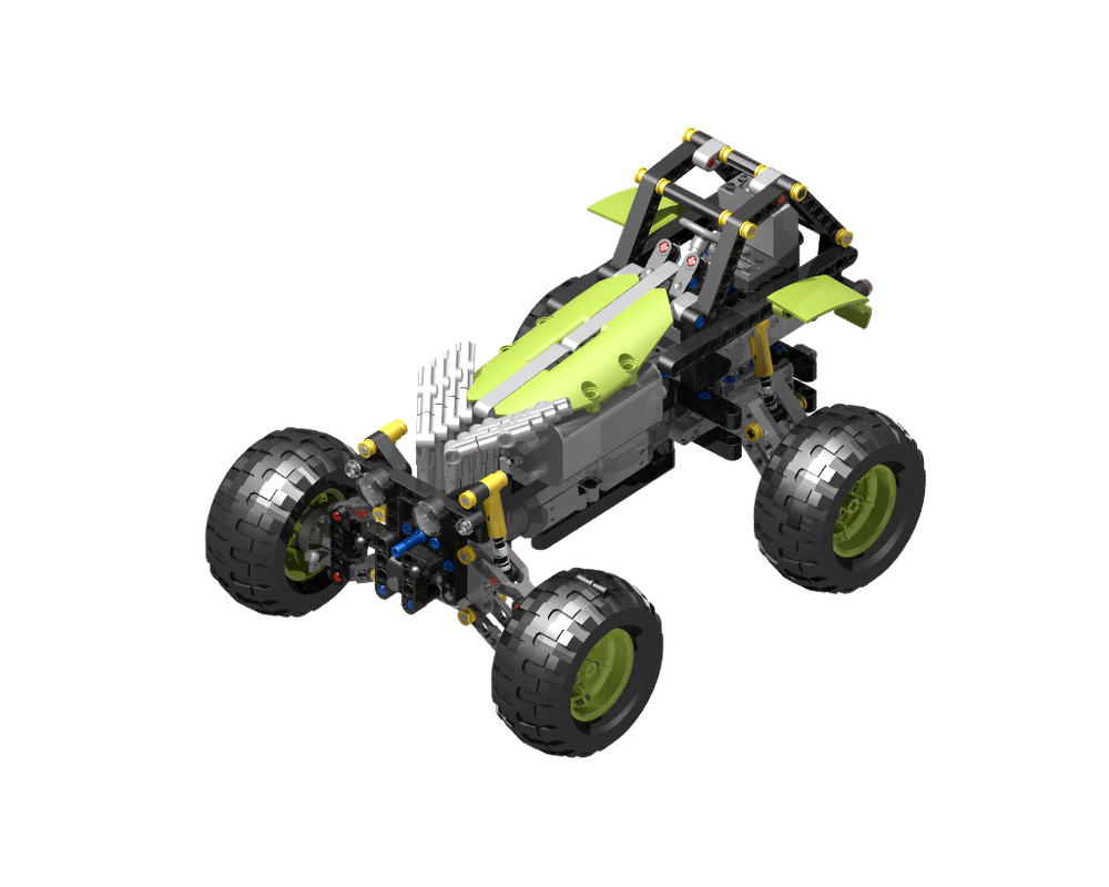 LEGO MOC Off Road Vehicle RC RWD by MadMan | Rebrickable - Build with LEGO
