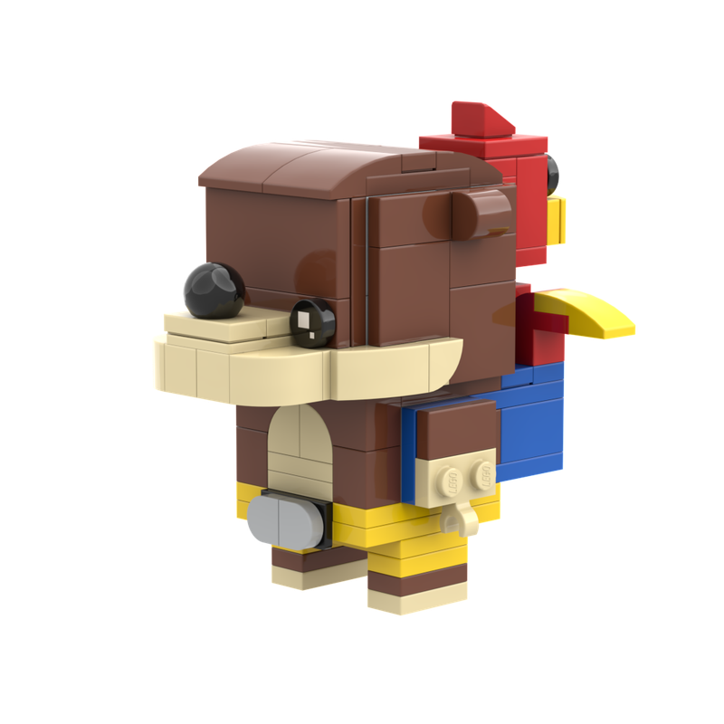 LEGO MOC Brickheadz Banjo and Kazooie by Brickheaderz | Rebrickable ...
