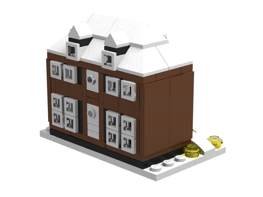 LEGO MOC Mini Home Alone House by AlexBasurto | Rebrickable - Build ...