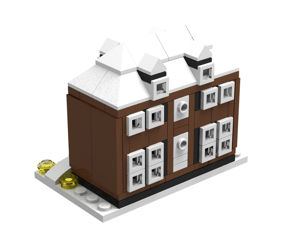 LEGO MOC Mini Home Alone House by AlexBasurto | Rebrickable - Build ...