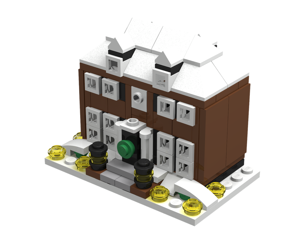 LEGO MOC Mini Home Alone House by AlexBasurto | Rebrickable - Build ...