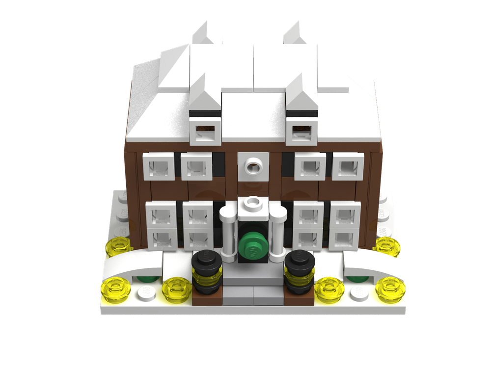LEGO MOC Mini Home Alone House by AlexBasurto | Rebrickable - Build ...