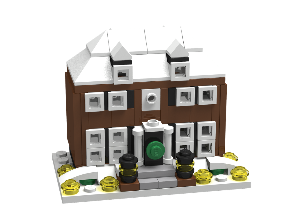 LEGO MOC Mini Home Alone House by AlexBasurto | Rebrickable - Build ...