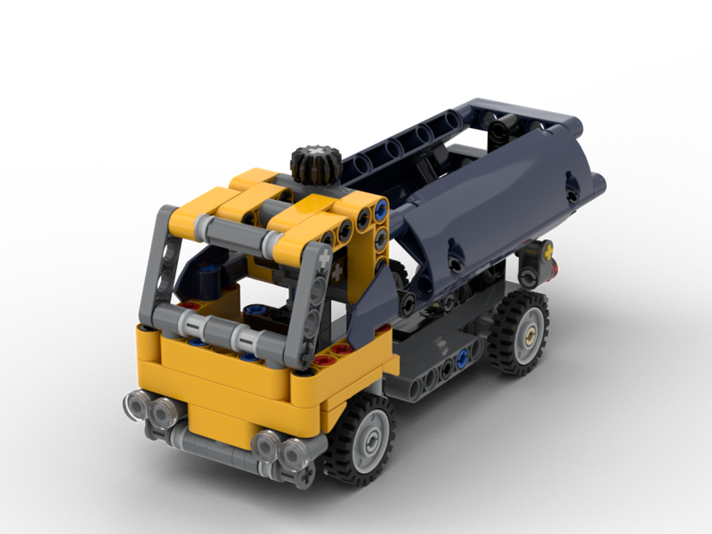 Lego Moc 42147 Tanker Truck By Hoppepe Rebrickable Build With Lego