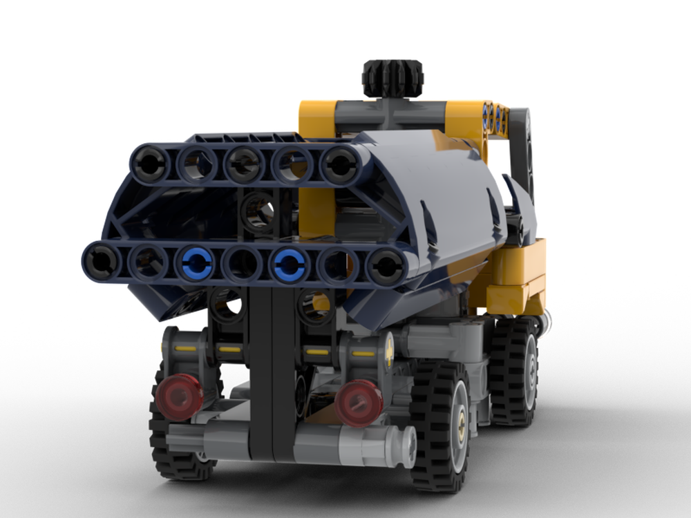 Lego Moc 42147 Tanker Truck By Hoppepe Rebrickable Build With Lego