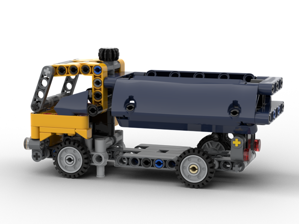 Lego Moc 42147 Tanker Truck By Hoppepe Rebrickable Build With Lego