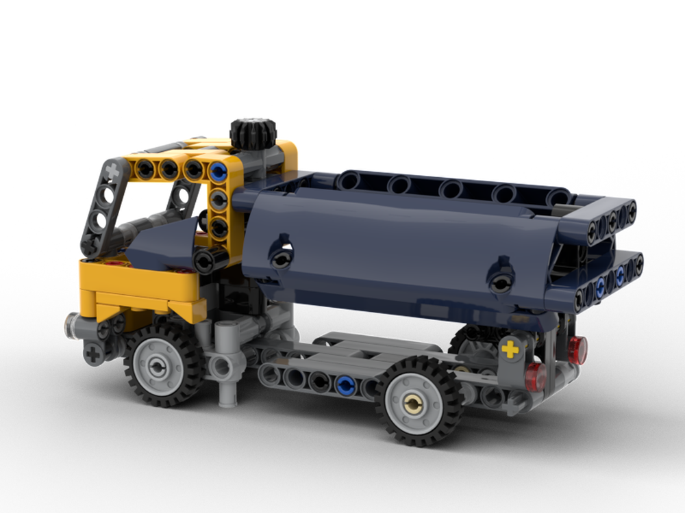 LEGO MOC-144616 42147 - Tanker Truck by hoppepe | Rebrickable - Build ...