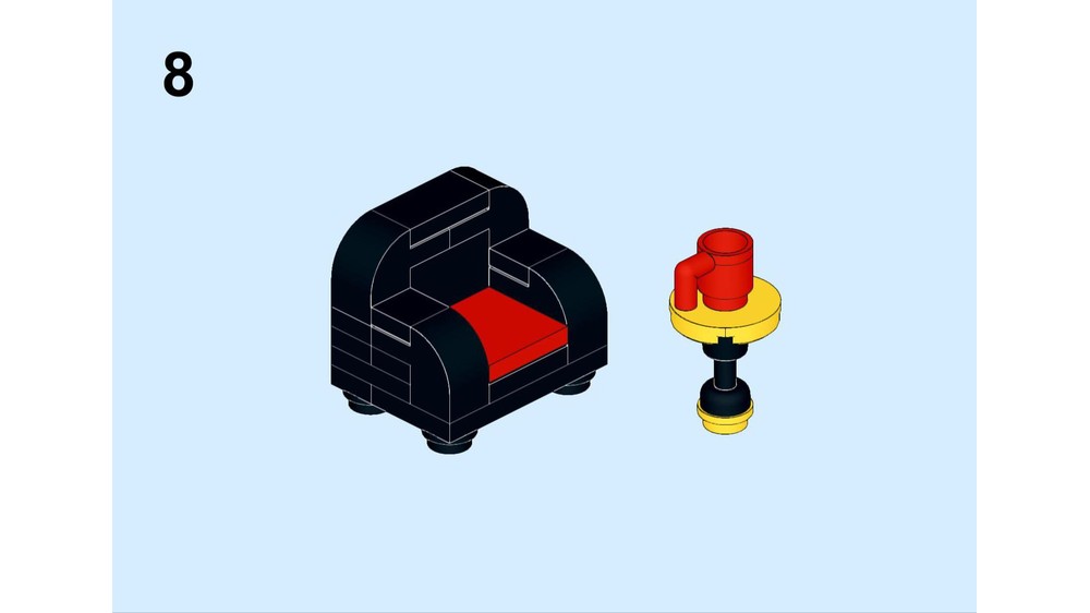 Lego Moc Jazz Club Radio Floor Extension By Tiny Bricks Rebrickable