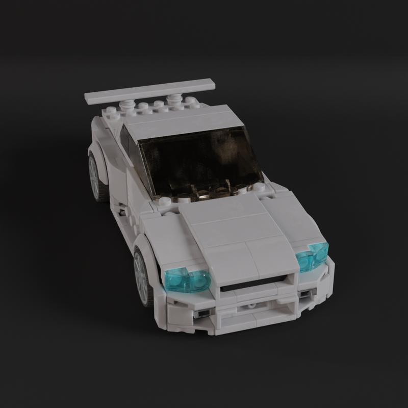 LEGO MOC Nissan R34 by Alex_Qwerty | Rebrickable - Build with LEGO