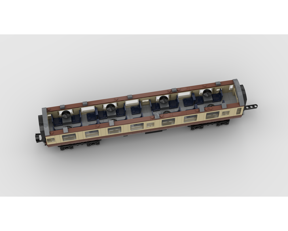 LEGO MOC British Rail Mk1 Open Coach (7W) by JG Locomotive Works ...
