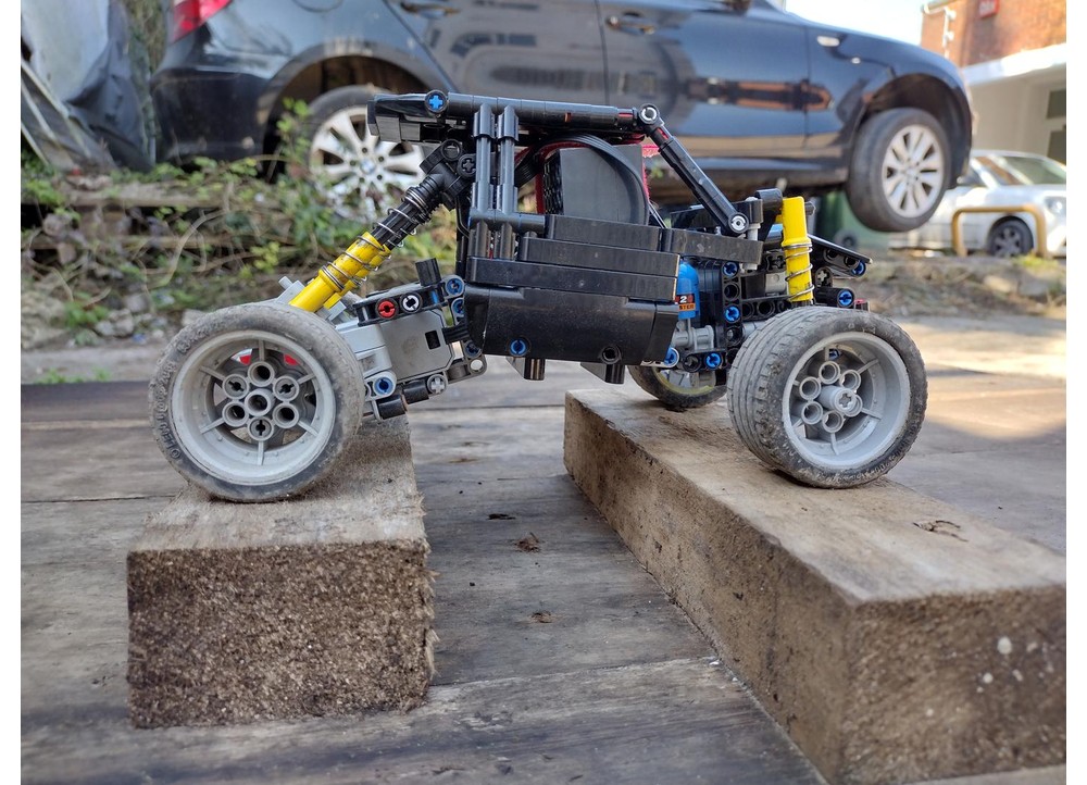 Lego Moc Buwizz High Speed Buggy By Evilenderman Rebrickable Build