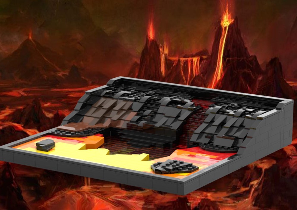 LEGO MOC battle of mustafar by kgwolfin | Rebrickable - Build with LEGO