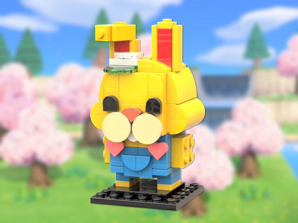 LEGO MOC Zipper T. Bunny Brickheadz (From Animal Crossing) by ccZone ...