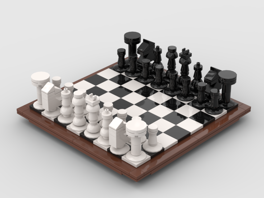 LEGO MOC Chess Table by The__MOC__dude | Rebrickable - Build with LEGO