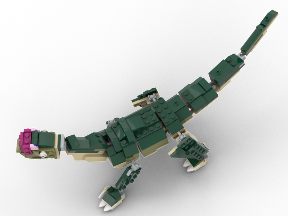 LEGO MOC 31121 Muttaburrasaurus by Foosbubs | Rebrickable - Build with LEGO