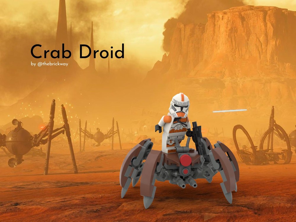 LEGO MOC Crab Droid by thebrickway | Rebrickable - Build with LEGO
