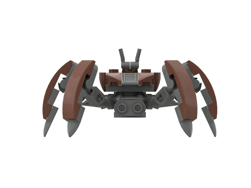 Lego Moc Crab Droid By Thebrickway Rebrickable Build With Lego