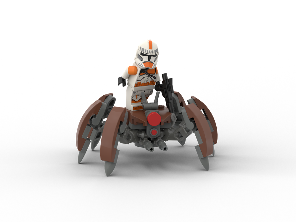 Lego Moc Crab Droid By Thebrickway Rebrickable Build With Lego
