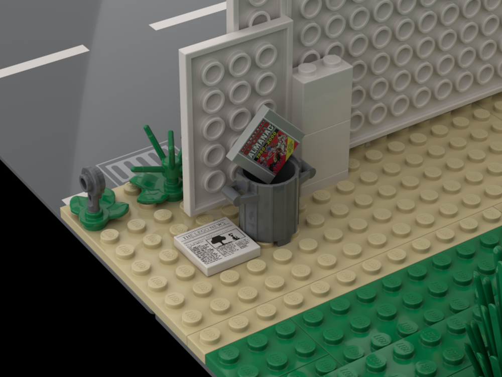 LEGO MOC Back To The Future Hill Valley 1955 Diorama by jameshigson0512 ...