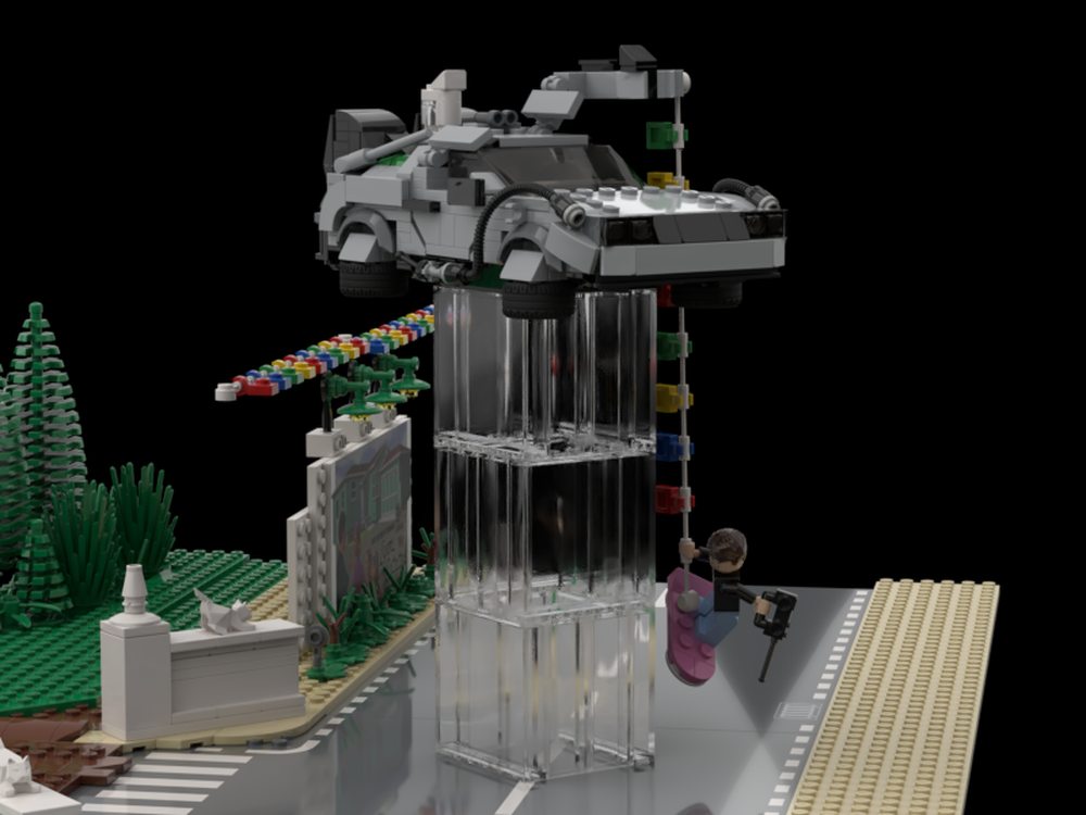 LEGO MOC Back To The Future Hill Valley 1955 Diorama by jameshigson0512 ...