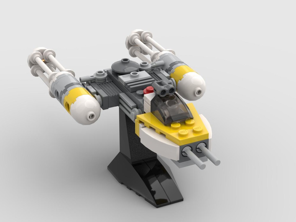 LEGO MOC Mini Rebel Alliance Y-Wing by J Simpson | Rebrickable - Build ...
