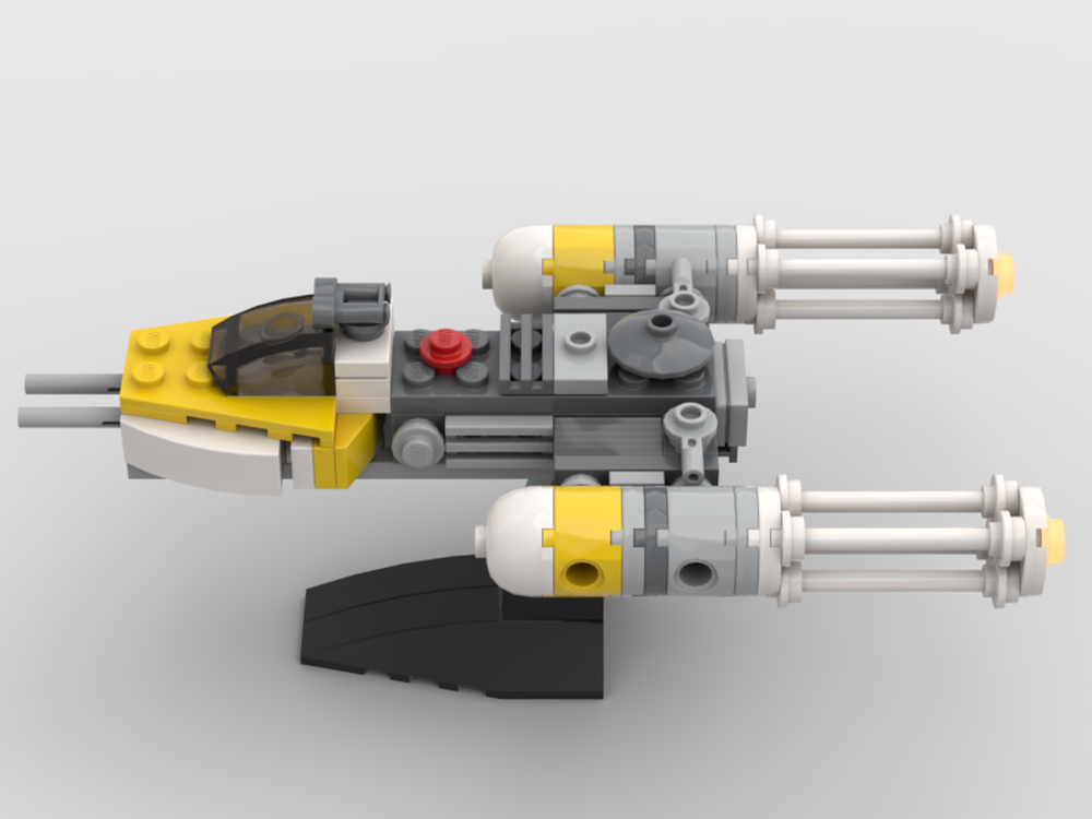LEGO MOC Mini Rebel Alliance Y-Wing by J Simpson | Rebrickable - Build ...