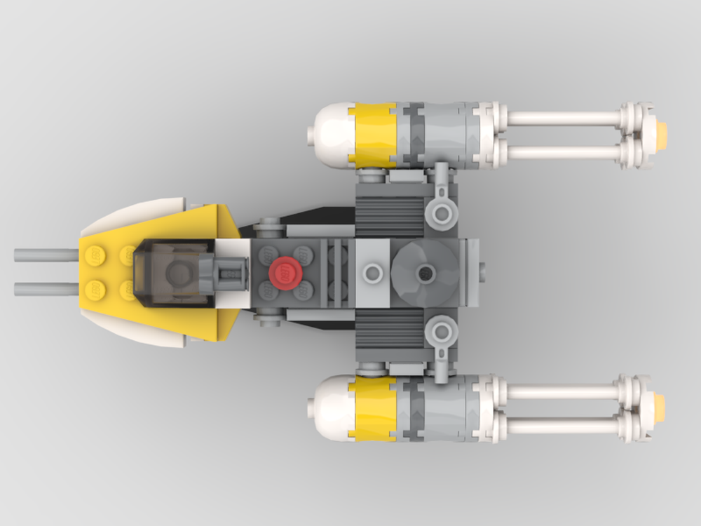 Lego Moc Mini Rebel Alliance Y Wing By J Simpson Rebrickable Build