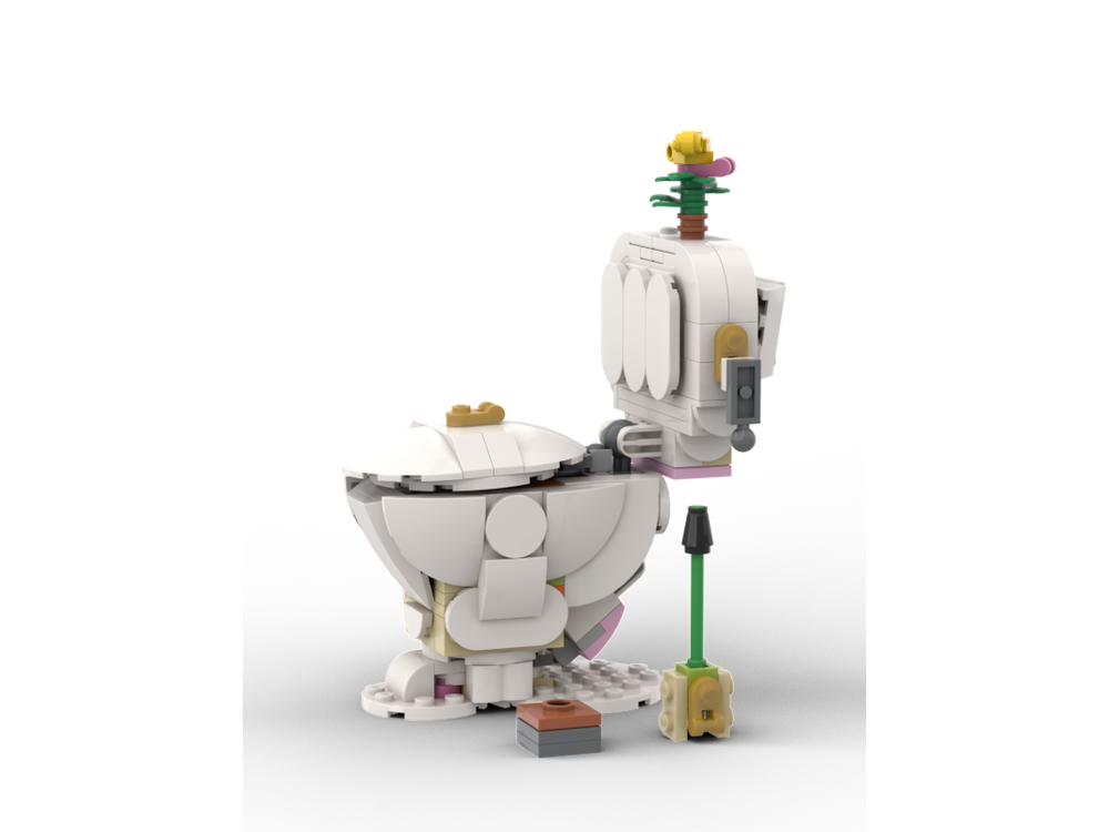 Lego Moc 31133 Toilet By Zengogobrick Rebrickable Build With Lego