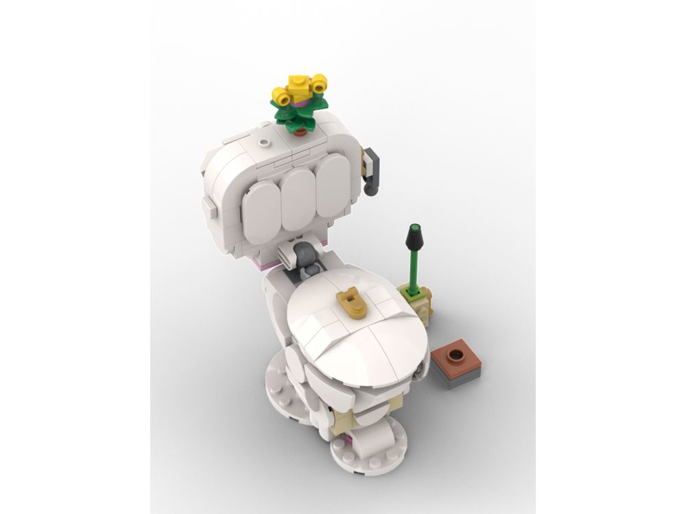 Lego Moc 31133 Toilet By Zengogobrick Rebrickable Build With Lego