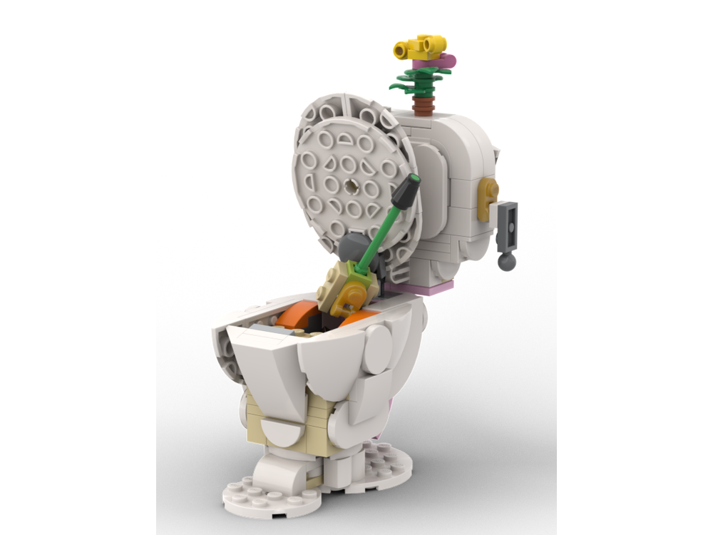 Lego Moc 31133 Toilet By Zengogobrick Rebrickable Build With Lego