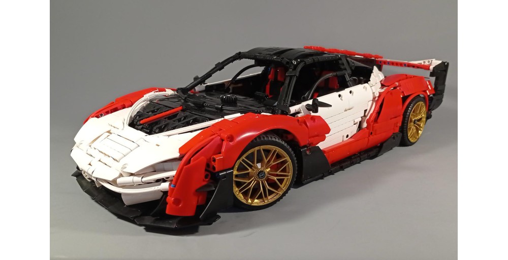 Lego Moc Mclaren Sabre 18 By Antoine11 Rebrickable Build With Lego