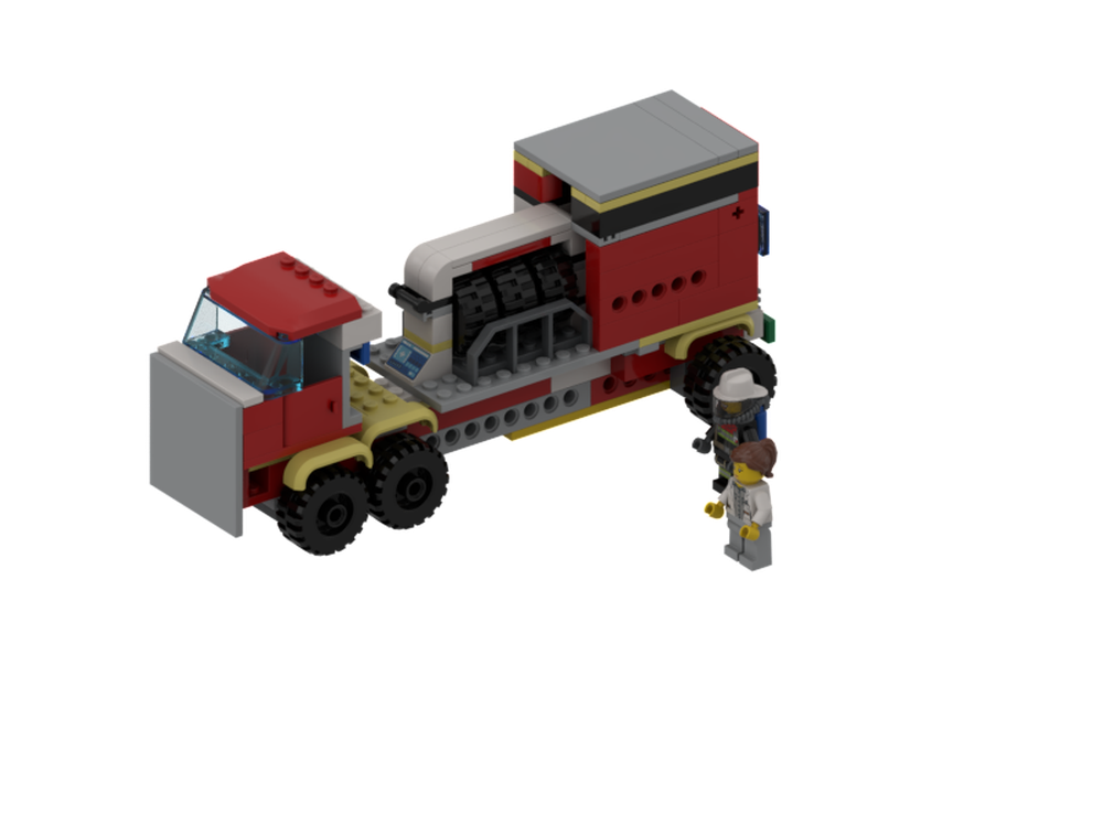 LEGO MOC tanker truck by Kid Stripes | Rebrickable - Build with LEGO