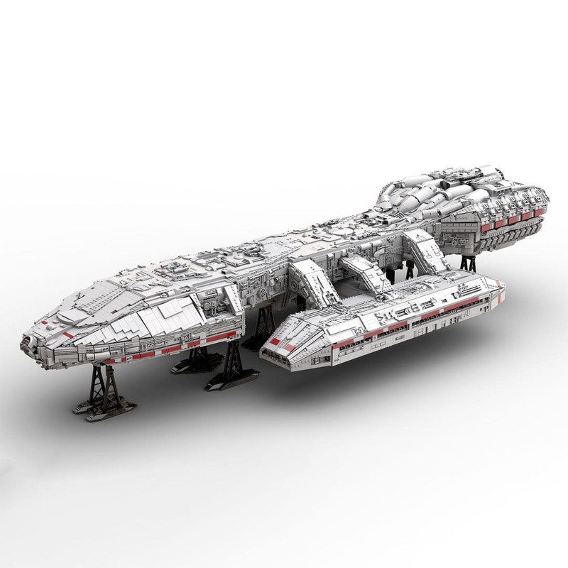 LEGO MOC Battlestar Galactica by KK_MOCS | Rebrickable - Build with LEGO