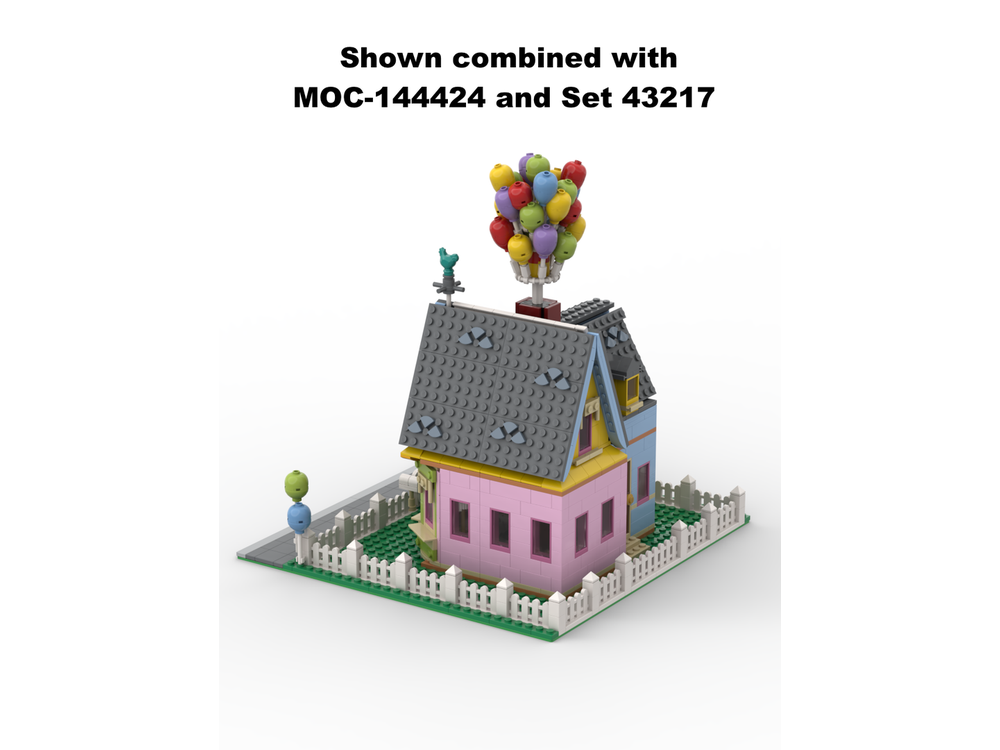LEGO MOC Modular-style base for 'Up' House Addition (MOC-144424) by ...