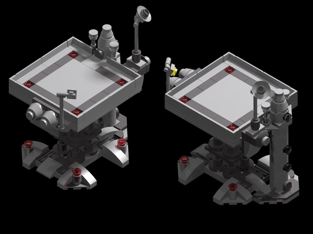 LEGO MOC Civilian landing platform. by Mahrder | Rebrickable - Build ...