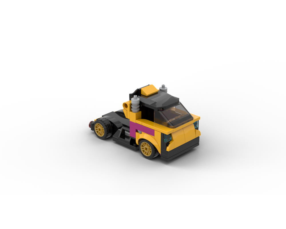 LEGO MOC Yellow Truck - LEGO 60389 alternate build 1 by n2brick ...