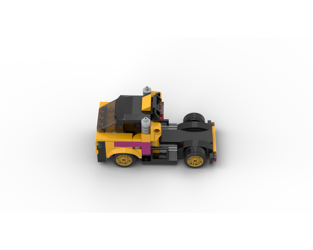 LEGO MOC Yellow Truck - LEGO 60389 alternate build 1 by n2brick ...