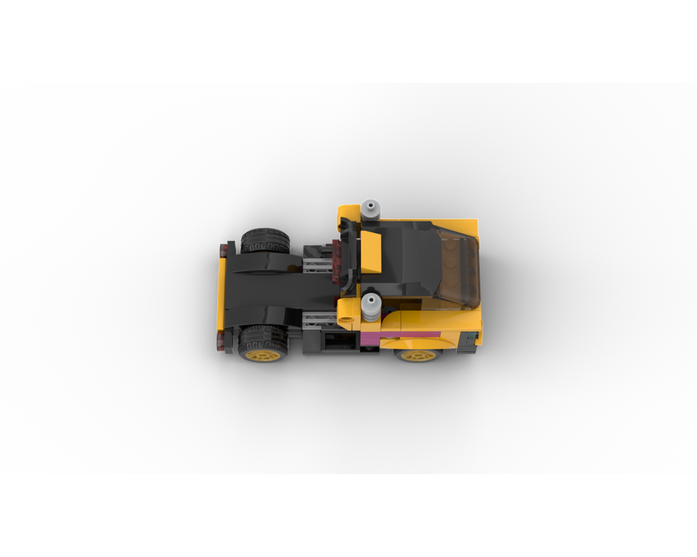 LEGO MOC Yellow Truck - LEGO 60389 alternate build 1 by n2brick ...