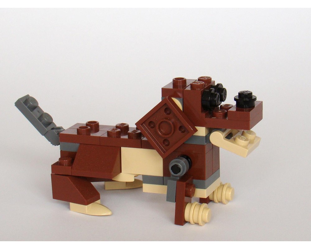 LEGO MOC 4916: Dachshund by Tomik | Rebrickable - Build with LEGO