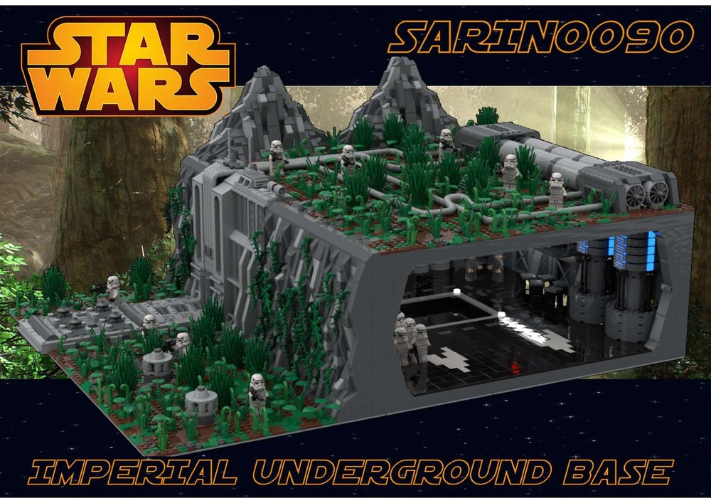 LEGO MOC SW - Underground Imperial Base by Sarinoo90 | Rebrickable ...