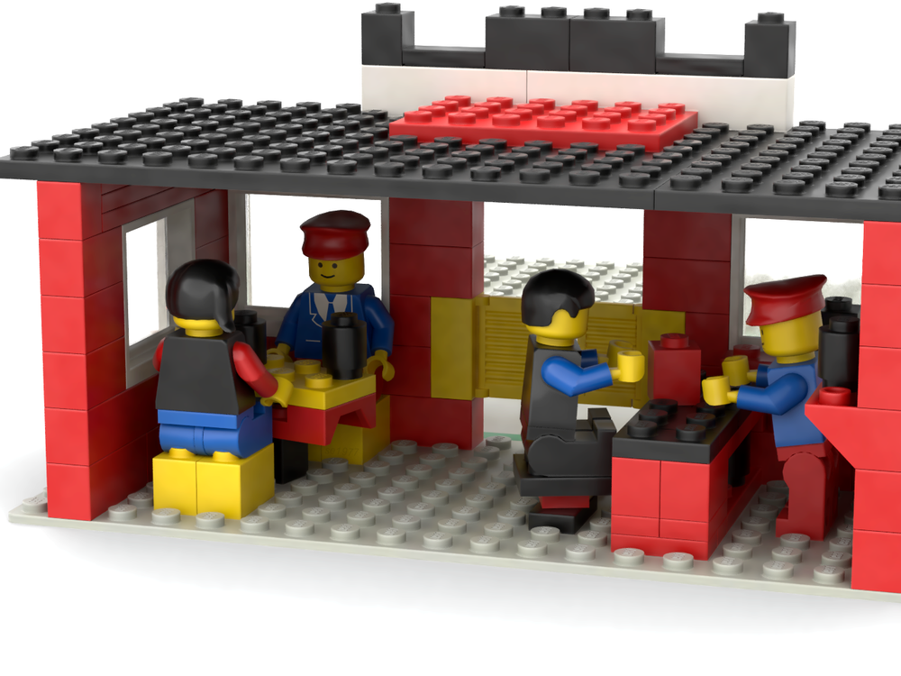 Lego Moc 379 Saloon By Se1977 Rebrickable Build With Lego