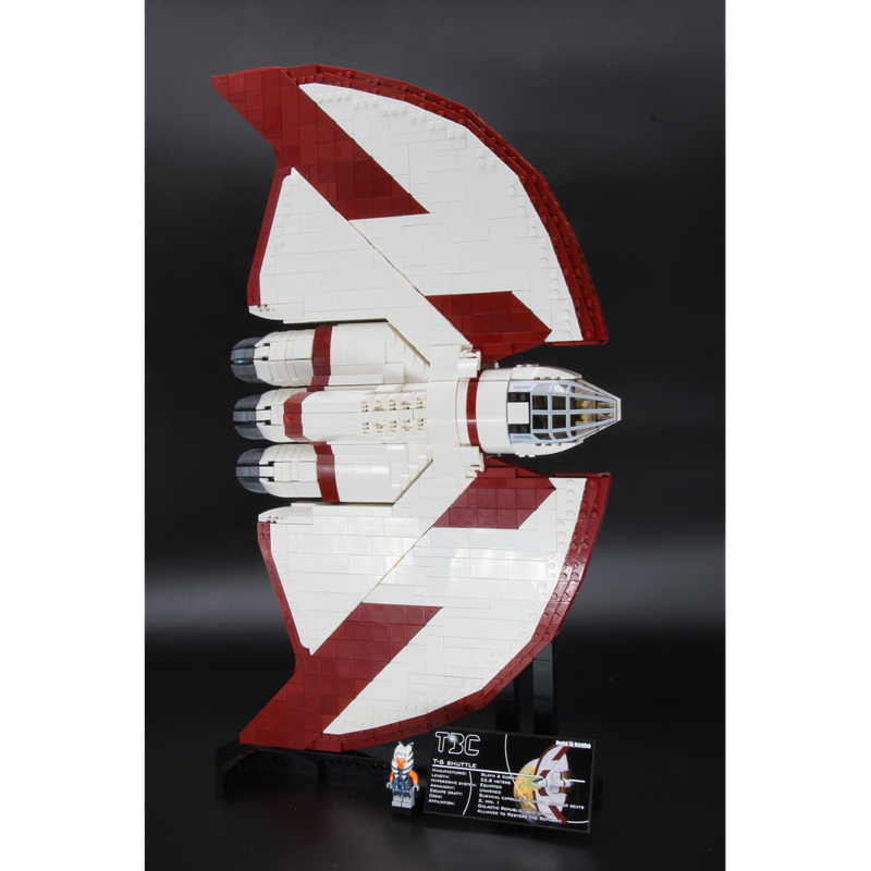 LEGO MOC-144823 T-6 Shuttle by TheBrickCollective | Rebrickable - Build ...